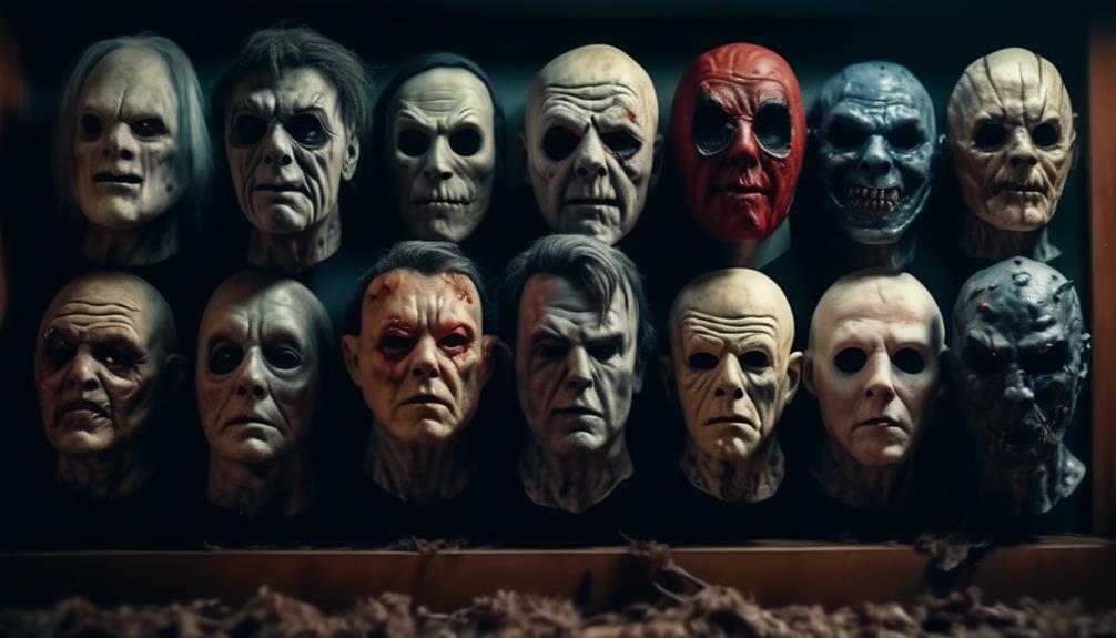 Top 10 Terrifying Silicone Halloween Party Masks for 2024